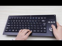 シリコーンによって高耐久化されたキーボードのパネルは軍隊/交通機関のために抵抗力がある破壊者を取付けました