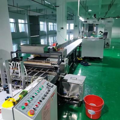 China Automated Paper Gluing Machine For Conveying Line And Rigid Box Production Line for sale