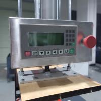 China Semi Automatic Gift Box Bubble Pressing Machine For Rigid Boxes Smooth Packaging Solution for sale