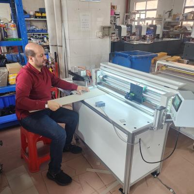 China Medium Destiny Fabric Wooden Board Slot Making Machine MDF Grooving Machine For Furniture for sale