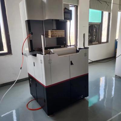 China Gift Paper Box Forming Machine 15-25PCS/MIN Rigid Box Wrapping Machine for sale