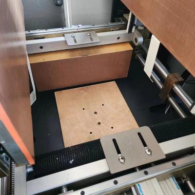 China Gift Paper Box Forming Machine 15-25PCS/MIN Rigid Box Wrapping Machine for sale