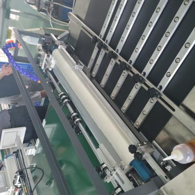 China Automatically Paper Gluing Machine With Feeding Automatic Box Gluing Machine for sale