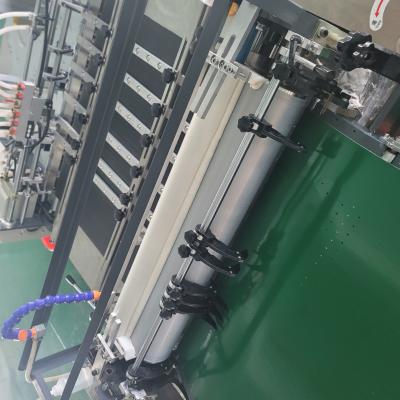 China Automatically Paper Gluing Machine With Feeding Automatic Box Gluing Machine for sale