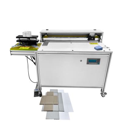 China Semi-Automatic Pneumatic V Grooving Machine 220V Programmable for Sample Box Making for sale