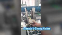 Automatic Paperboard Slots Grooving Machine For Rigid Box Production