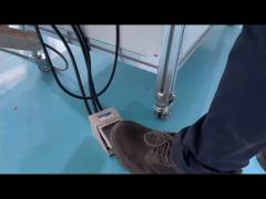 DG7010VP-E Semi Auto Pneumatic V Grooving Machine for Rigid Boxes