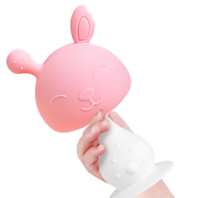 Cina Eco-friendly Melikey Silicone Rattle Baby Teether 100% Food Grade Certification Babies Teethers in vendita