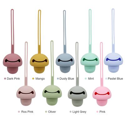 China Melikey BPA Free Baby Nipple Support Silicone Infant Pacifier Cases for sale