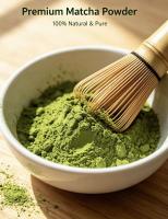 China Instant Dissolve 800-2000 Mesh Matcha Powder 100% Natural Green Tea Powder for Beverages and Food for sale