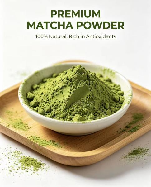 Quality Antioxidant Rich Ceremonial Matcha Powder with No Bitterness in 30 grams Bulk Pack for sale
