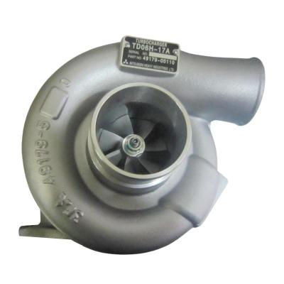 China Engine Parts HD650/770/800 6D14 Excavator Turbocharger 49179-00110 for sale