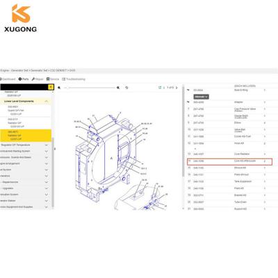 中国 346-1098 猫用C32エンジンのラジエーター 販売のため