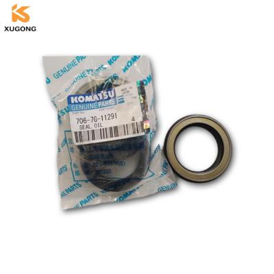 China Part No 706-7G-11291 SEAL KIT For KOMATSU Excavtor PC200-8 Engine In Black / White for sale