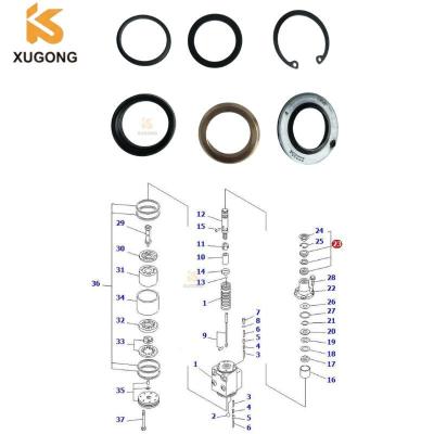 China High Quality HD785 561-40-00100 SEAL KIT for KOMATSU Spare Parts for sale