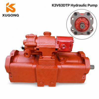 China K3V63DTP Kawasaki Case CX130 CX135 Sumi-tomo SH120-5 High Flow Hydraulic Main Pump Assy for sale