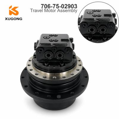 China 706-75-02903 Travel Motor Assembly Hydraulic Track Drive Final Gearbox for Excavator for sale