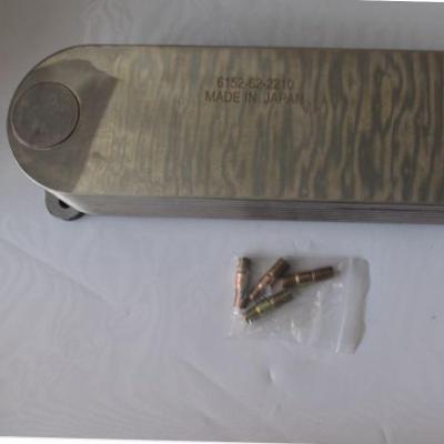 Cina Radiatore più fresco 6152-62-2210 dell'olio per motori dell'escavatore PC400-8 6D125 per l'attrezzatura del macchinario di costruzione in vendita