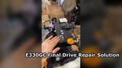 E330GC Final Drive Travel Motor Replacement Solution