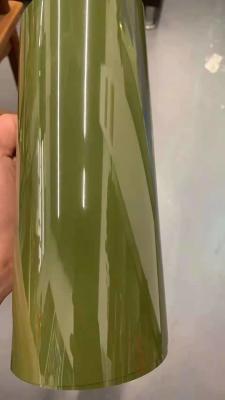 Cina fodera di rilascio dell'ANIMALE DOMESTICO di 1.52x18m, Olive Green Car Wrap stabile UV in vendita