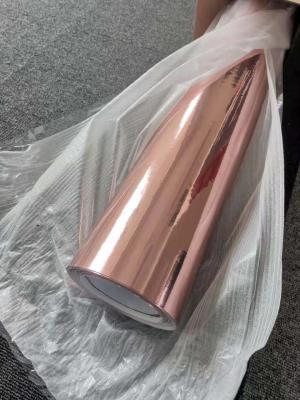 Cina Alto involucro Stretchable Rose Gold Rohs Approved del vinile di Chrome dell'automobile in vendita