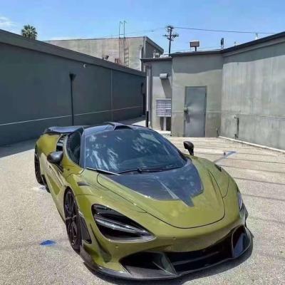 Cina fodera di rilascio dell'ANIMALE DOMESTICO di 1.52x18m, Olive Green Car Wrap stabile UV in vendita