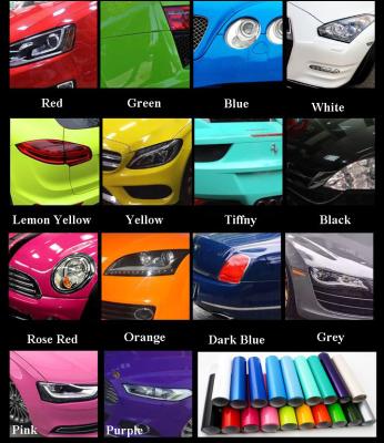Cina Involucro cambiante del vinile di colore di Cyrstal del blu di ghiaccio per lo spostamento della carrozzeria in vendita