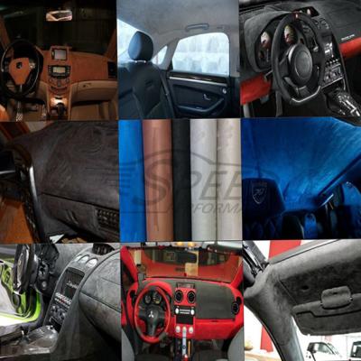 Cina Involucro interno del pannello dell'automobile autoadesiva, interno dell'automobile dell'involucro della pelle scamosciata di 0.2-0.3mm in vendita