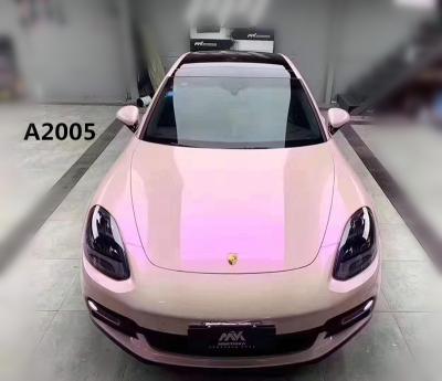 Cina PVC sintetico senza cuciture mobile AntiUV dell'involucro del vinile di colore rosa di Candy in vendita