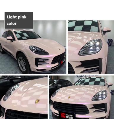 Cina PVC sintetico senza cuciture mobile AntiUV dell'involucro del vinile di colore rosa di Candy in vendita
