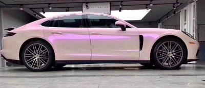Cina PVC sintetico senza cuciture mobile AntiUV dell'involucro del vinile di colore rosa di Candy in vendita