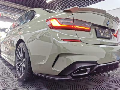 China Elevação verde caqui do brilho super do filme do envoltório do vinil do carro de 1,52 x de 18m Stretchable à venda