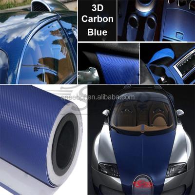 Cina ROHS ha approvato l'involucro dell'automobile della fibra del carbonio, autoadesivo smontabile della fibra del carbonio 3d in vendita