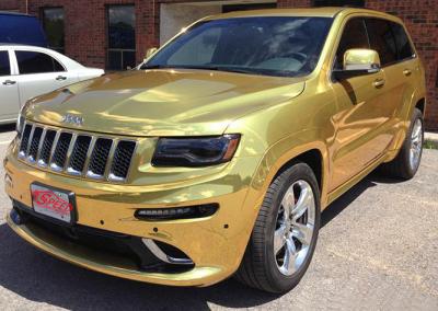 Cina Lo SGS ha approvato l'involucro del vinile di Chrome dell'oro, involucro dell'automobile di Chrome dello specchio di Trilayers in vendita