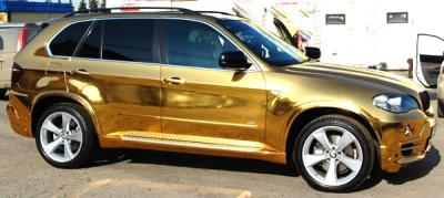 Cina Lo SGS ha approvato l'involucro del vinile di Chrome dell'oro, involucro dell'automobile di Chrome dello specchio di Trilayers in vendita