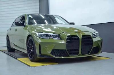 Cina high quality 5ft X 60ft Gloss battle Green Vinyl Wrap PET Liner Dimensional Stable in vendita