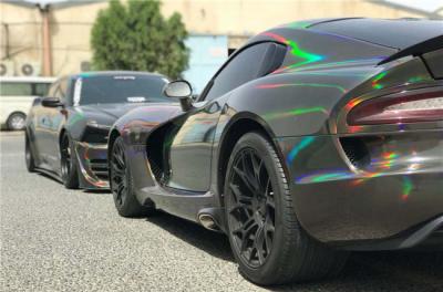 Cina Involucro olografico premio del vinile di Chrome dell'automobile dell'arcobaleno del laser in vendita