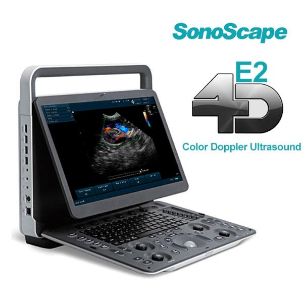 Quality Sonoscape E2V E2 Veterinary Scanner Portable Color Doppler Ultrasound Machine for sale