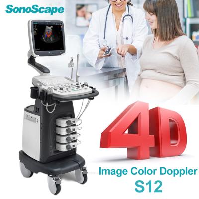 China Sonoscape S12 Maquina De Ultrasonido Ultrasound Portable Ecography Machine for sale