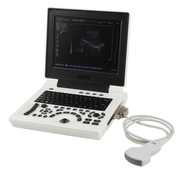 Quality Black&white Portable Medical Ultrasound Scanner Machine for Vet Use for sale