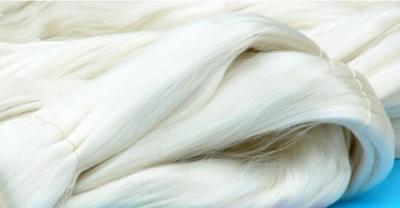 China 100% Chinese mulberry silkworm cocoons silk raw yarn for sale