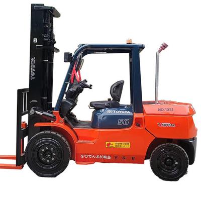 China Original Japan Used 5 Ton Forklift Second Hand Toyota 3.5 Ton Forklift for sale
