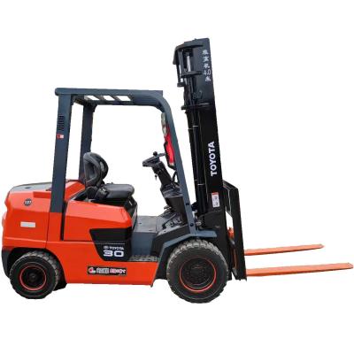China Used Toyota 4WD Forklift 3 Ton 3.5 Ton Capacity Farm Construction for sale