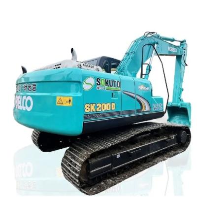 China 20 Tons Used Excavator Equipment Kobelco SK200 Digger Machine Sk75 / Sk350 for sale