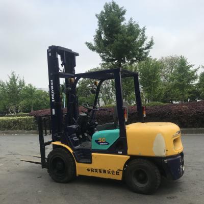 Cina Komatsu 14 Serie Altura di sollevamento di 3 tonnellate e 4 metri Camione elevatore diesel usato per la movimentazione logistica ad alta intensità in vendita
