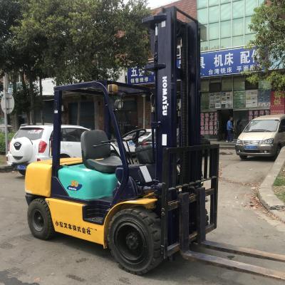 Cina Komatsu 14 Serie Altura di sollevamento di 3 tonnellate e 4 metri Camione elevatore diesel usato per la movimentazione logistica ad alta intensità in vendita