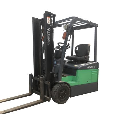 China 3 Ton Toyota Used Electric Forklift 3m Lifting Height Japan Import Stable Operation High Load Logistics Warehousing Manufacturing for sale