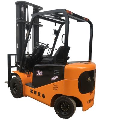 China Used Hangzhou J20 Electric Forklift Great Performance Used Diesel Forklift With Core Engine Component for sale