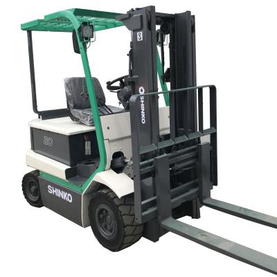 China High Quality SHINKO Electric Fork Lift 1.5Ton 2.5 Ton 3 Ton 4000 Lbs 5000Lbs Battery Warehouse Container Lift Electric Forklift for sale