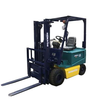China Komatsu Electric Order Picker Used Electric Forklift Hydraulic Stacker Lift 1t 1.5t 2t 3t for sale